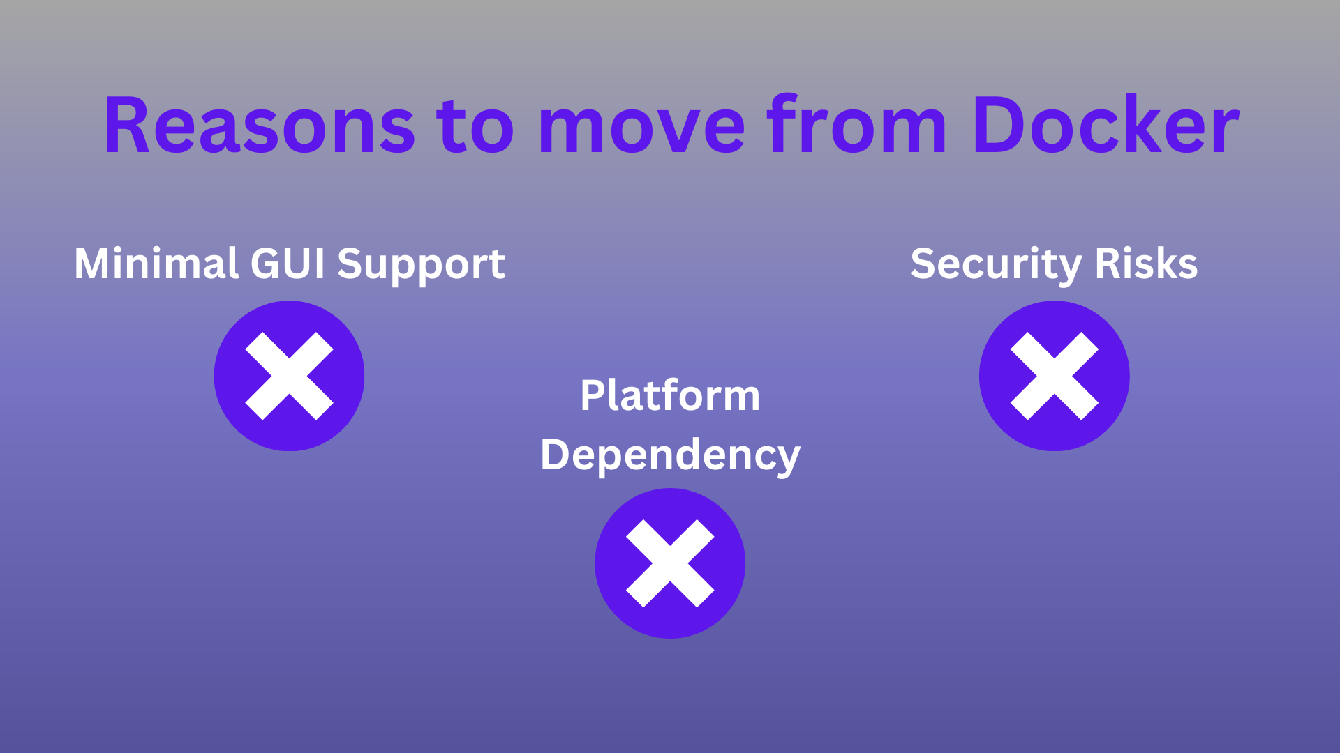 A Look Into The Biggest Docker Alternatives